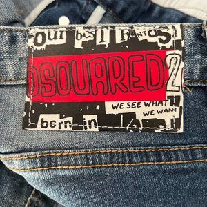DSQUARED | Jeans | New Dsquared2 Distressed Kenny Jeans 54 It Paint ...